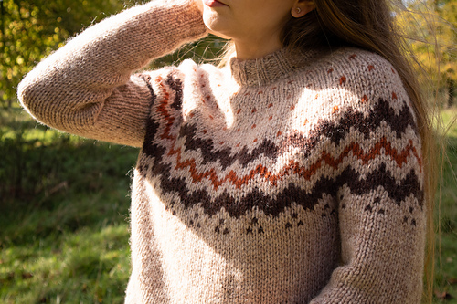 Ravelry: Bonfire Sweater pattern by Iris H
