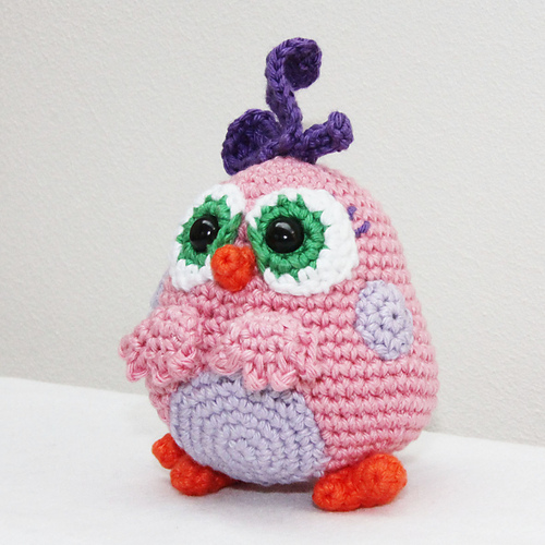 Ravelry: Pink Hatchling Angry Birds pattern by Ilona Leenders