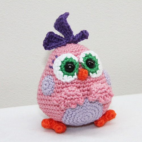 Ravelry: Pink Hatchling Angry Birds pattern by Ilona Leenders