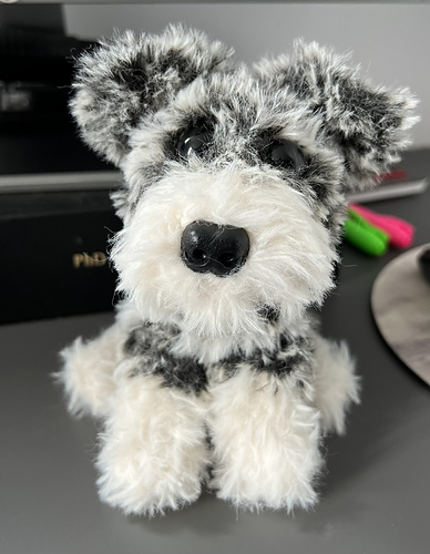 Ravelry: Rudi the miniature schnauzer dog pattern by Hannah Lithgow