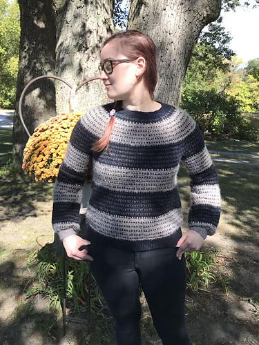 Ravelry: Libra Pullover pattern by Ana-Maria
