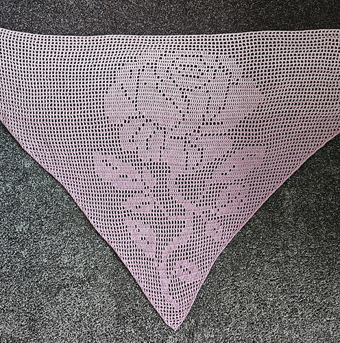Ravelry: Pastello Rosa Shawl pattern by Mary Etheridge