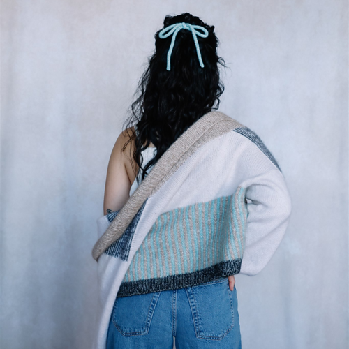 Ravelry: Amulet Open Cardigan pattern by María Jesús Camus
