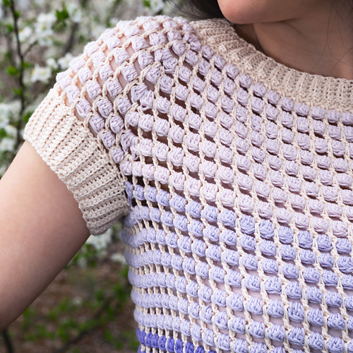 Ravelry: Bobble Up Top pattern by Ana-Maria