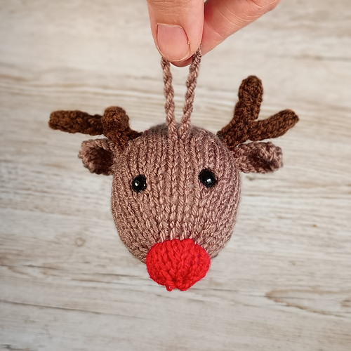 Ravelry: Rudolf & Friends Ornaments pattern by Claire Fairall Designs