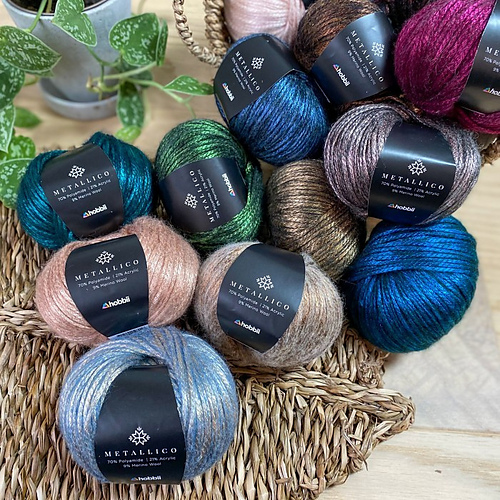 Hobbii Metallico yarn arrived “fuzzy” and doesn’t look like the ...