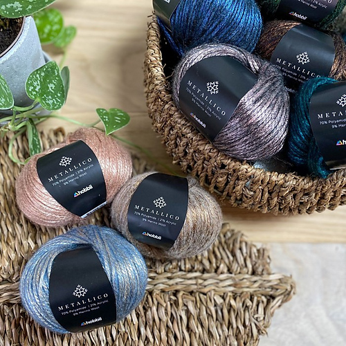 Hobbii Metallico yarn arrived “fuzzy” and doesn’t look like the ...