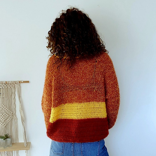 Ravelry: Rusty Gold Sweater pattern by By Katerina