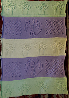 Ravelry: Hohmnj1's Tree of Life Afghan for baby