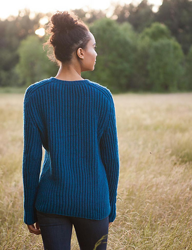 Ravelry: Fisherman's Rib Pullover pattern by Holli Yeoh
