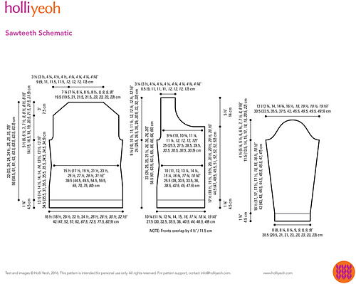 Ravelry: Sawteeth pattern by Holli Yeoh