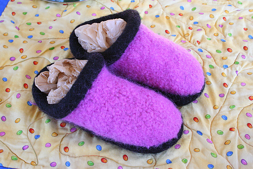Ravelry: Children's Felt Clogs (CH38) pattern by Bev Galeskas