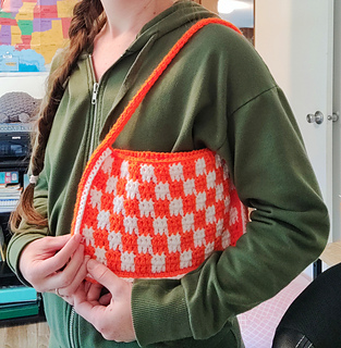 Ravelry: Checkerboard Bag pattern by Homemade by Jess