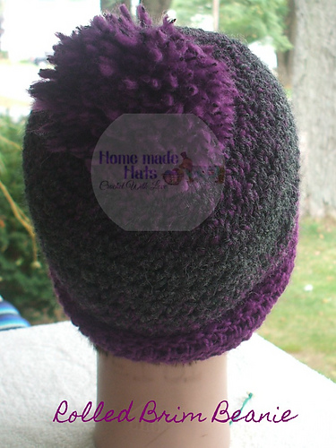 Ravelry: Rolled Brim Beanie pattern by Cheryl Frye