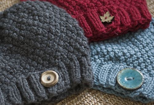 Ravelry: moss stitch hat pattern by Erin Anton