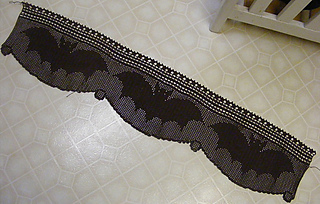 Ravelry: Halloween Border With Bats pattern by Filet-Crochet-Patterns.com