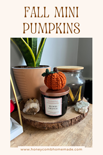 Ravelry: Mini pumpkin pattern by Honeycomb homemade