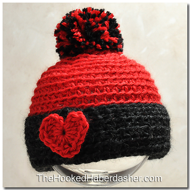 Ravelry: Lil' Bit of Love Hat pattern by Wendy Bickford