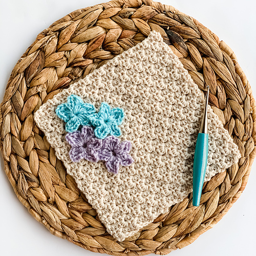 Ravelry: Simple Floral C2C Block pattern by Emily Marie Davies