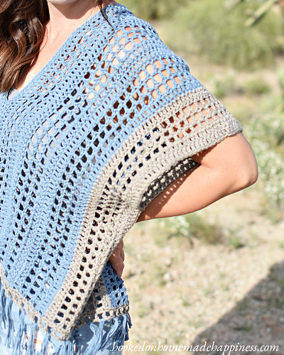 Ravelry: Spring Breeze Poncho pattern by Breann Mauldin