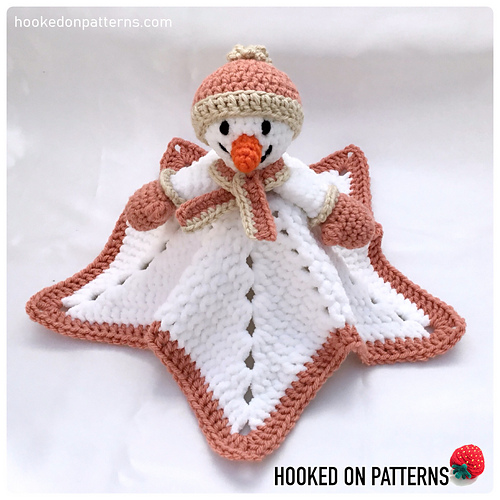 Ravelry: Snowman Lovey pattern by Ling Ryan