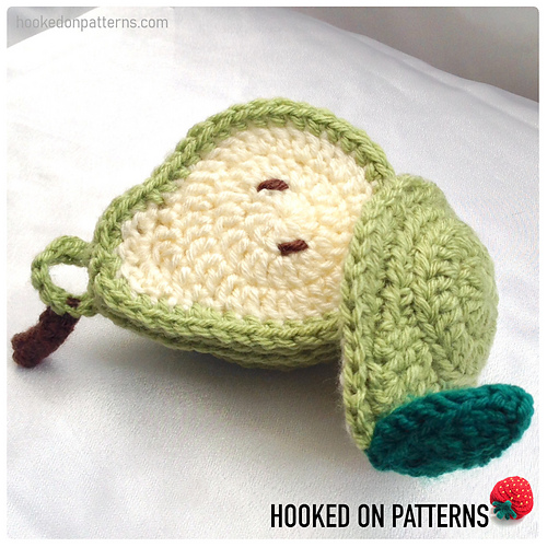 Ravelry: Sliced Pear Coaster Set pattern by Ling Ryan