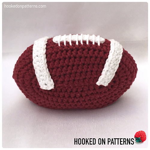 Ravelry: Football Coaster Set - American pattern by Ling Ryan