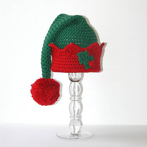 Ravelry: Christmas Elf Hat pattern by Hooked&Chained