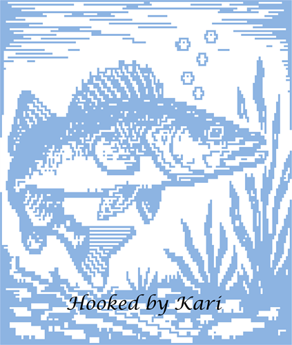 Ravelry: Walleye Cabin Throw - Overlay Mosaic Blanket pattern by Kari ...