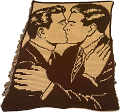 Ravelry: His Embrace - Overlay Mosaic Crochet Blanket pattern by Kari ...