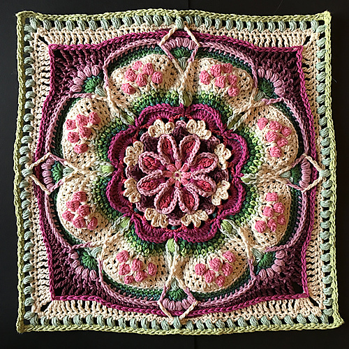 Ravelry: The Pondoland Square pattern by The Floral Hook