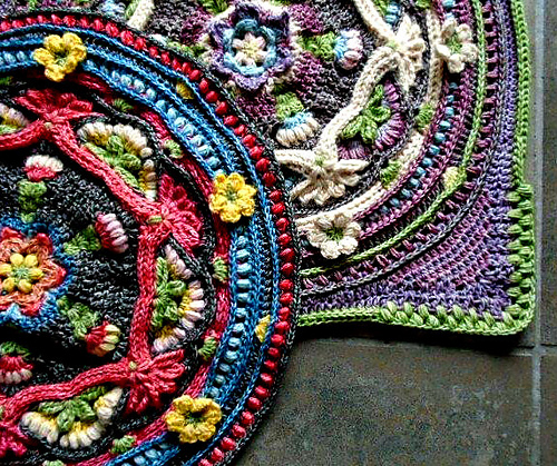 Ravelry: Fynbos BoHo Throw pattern by The Floral Hook