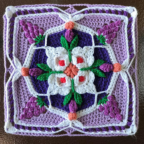 Ravelry: Chrysalis Throw pattern by The Floral Hook