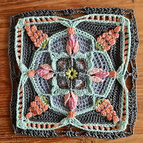 Ravelry: Chrysalis Throw pattern by The Floral Hook