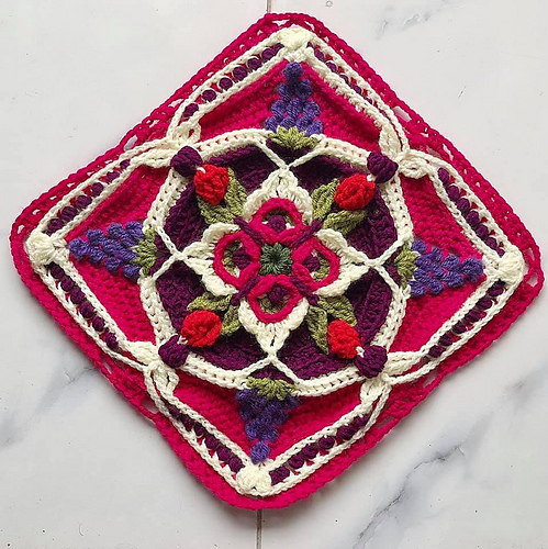 Ravelry: Chrysalis Throw pattern by The Floral Hook