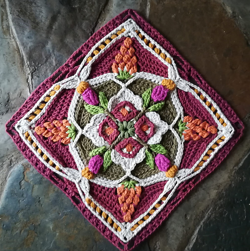 Ravelry: Chrysalis Throw pattern by The Floral Hook