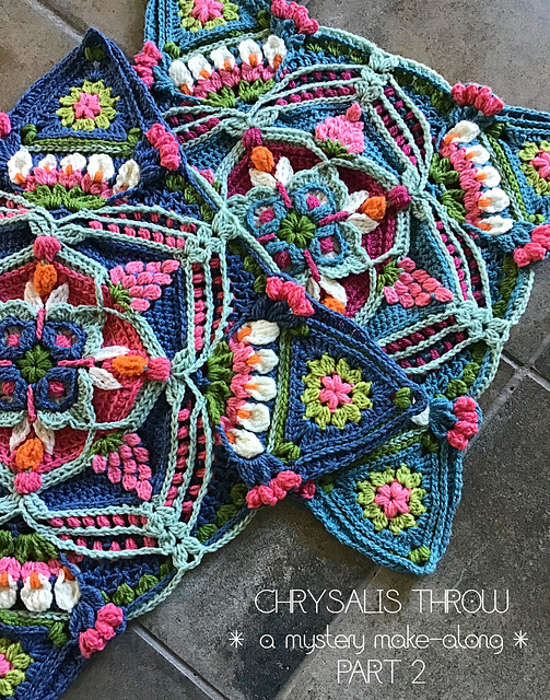 Ravelry: Chrysalis Throw pattern by Jen Tyler