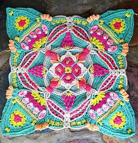 Ravelry: Chrysalis Throw pattern by The Floral Hook