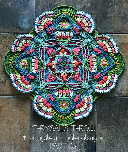 Ravelry: Chrysalis Throw pattern by The Floral Hook