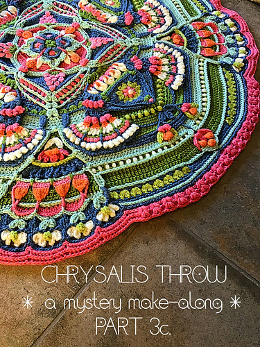 Ravelry: Chrysalis Throw pattern by The Floral Hook