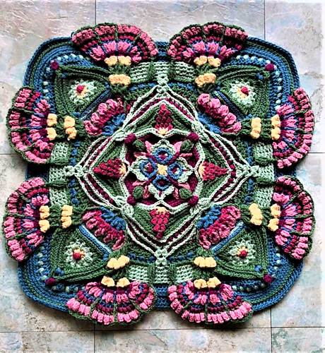 Ravelry: Chrysalis Throw pattern by The Floral Hook