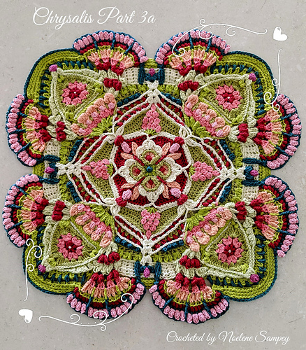 Ravelry: Chrysalis Throw pattern by The Floral Hook
