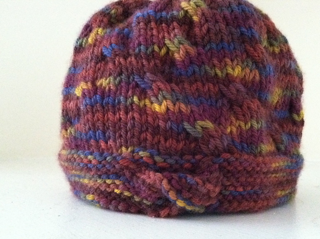 Ravelry: Random Twists Knit Hat pattern by Hope Anderson