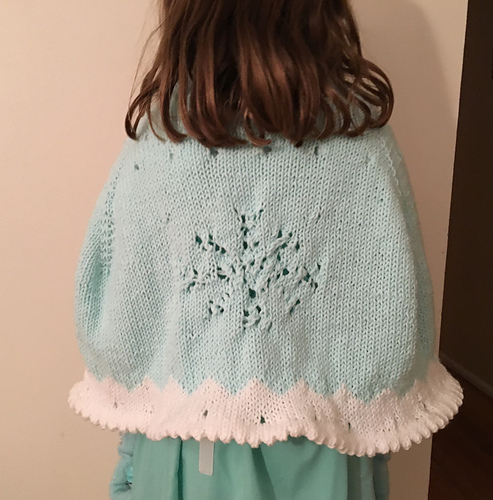 Ravelry: Elsa Frozen Cape #2 pattern by Hope Bell