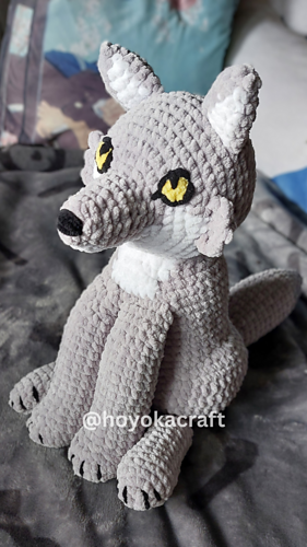Ravelry: Realistic wolf pattern by Veronika Svítková