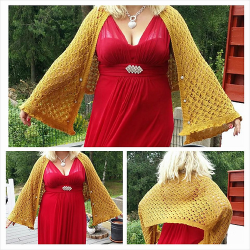 Ravelry: Milanese Lace Shawl pattern by Linda Marveng