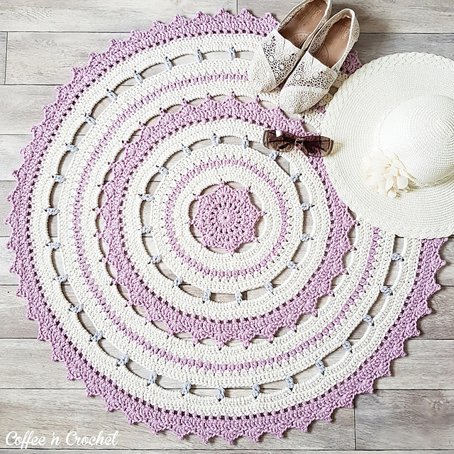 Ravelry: Cottage Rug pattern by Camilla N. Skjoenhaug