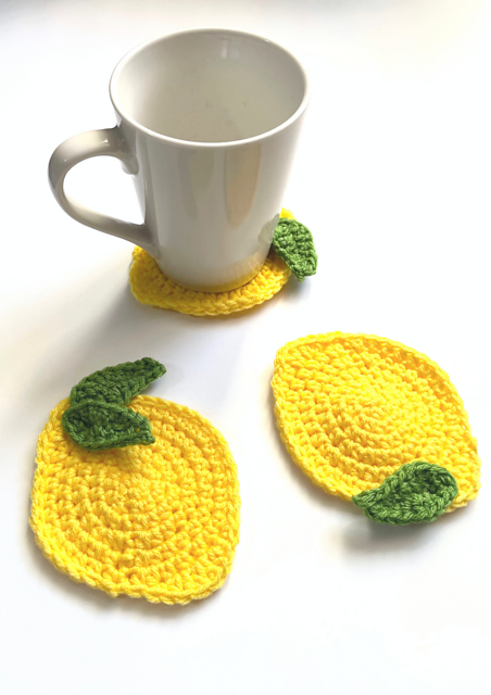 Ravelry: Lemon Coasters pattern by Elyse Eades