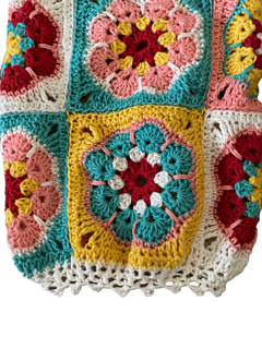 Ravelry: The Charlotte African Flower Top pattern by Cyndi Zawada