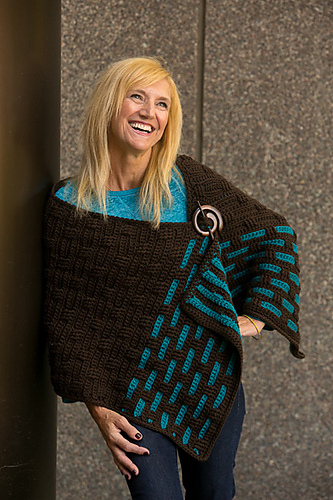 Ravelry: Woven Edge Winter Shawl pattern by Mary Beth Temple